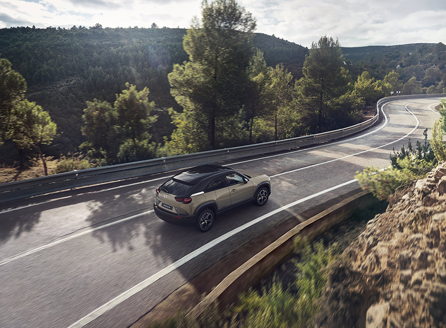 Mazda MX-30 e-Skyactiv R-EVmit Wankel-Range-Extender