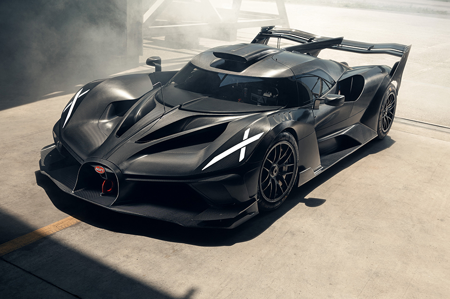 Bugatti Bolide: Kohlefaser-Monocoque