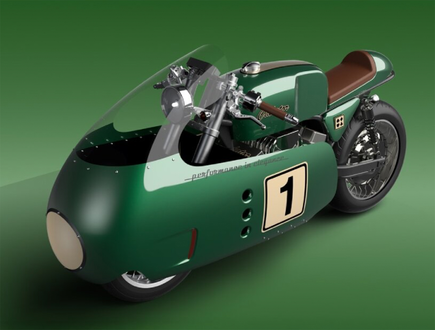 Compass Rose Ciulator Café Racer
